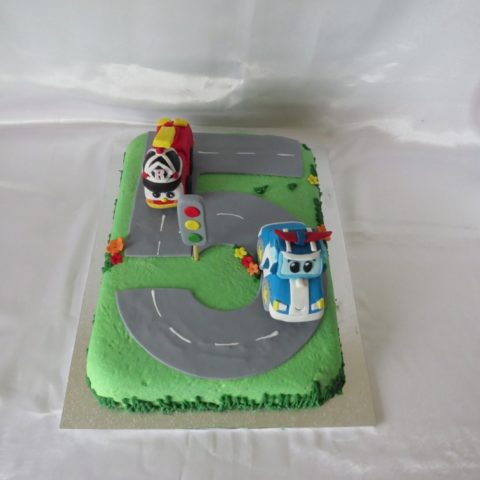 Robocar Poli cake - Honey Cakes